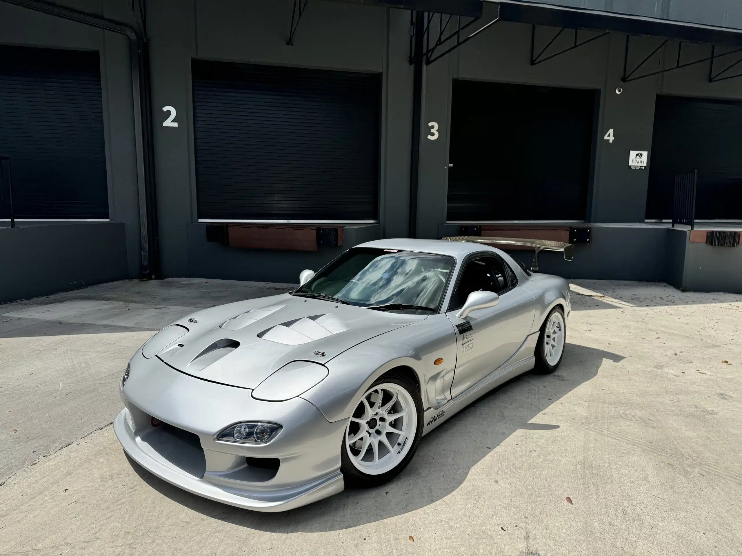 1996 Mazda RX-7 FD3S Efini HKS Big Single Turbo – 400HP – Volk wheels ...